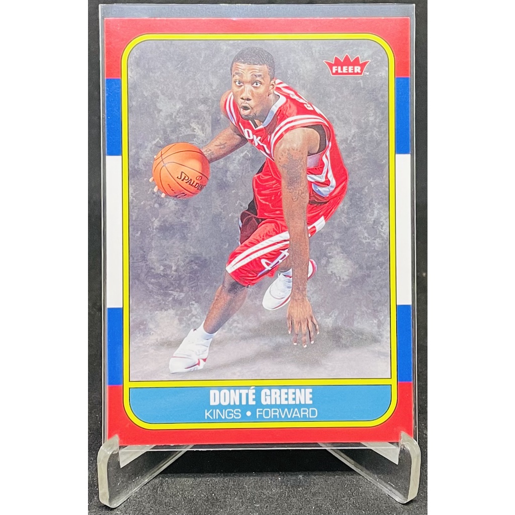 格林 DONTE GREENE T1 LEAGUE 台中太陽隊 NBA 籃球卡 2008-09 FLEER 新人卡國王隊 | 蝦皮購物