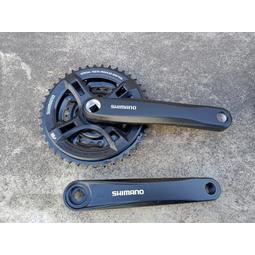 (動力方程式單車)Shimano FC-M171,42/34/24T，175mm 大盤組，鋁腿貼鐵齒片（21/24速用） | 蝦皮購物