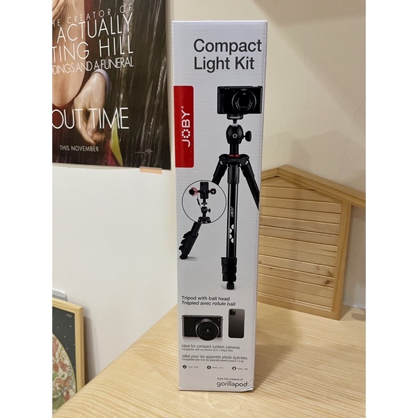 [全新]JOBY Compact LIght Kit 三腳架．相機手機架 | 蝦皮購物