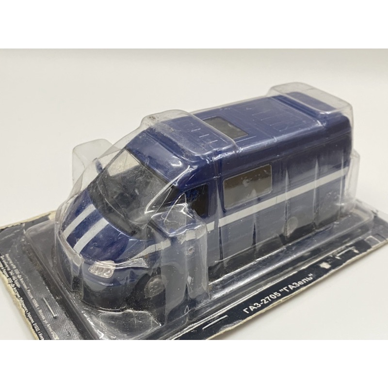 《模王》蘇聯 USSR GAZ 2705 麵包車 廂型車 比例 1/43 合金小車 吸塑包裝 | 蝦皮購物
