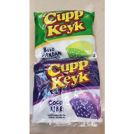 菲律賓】 CUPP KEYK 椰絲 杯子蛋糕 CUPCAKE WITH COCO 獨立包裝(10小包) 330g | 蝦皮購物