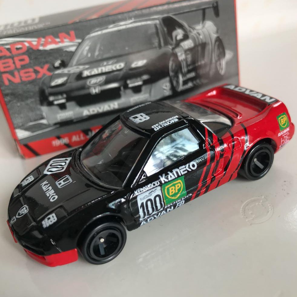 [全新稀有絕版品] 1/64 Tomica ADVAN BP NSX (含貼紙) | 蝦皮購物