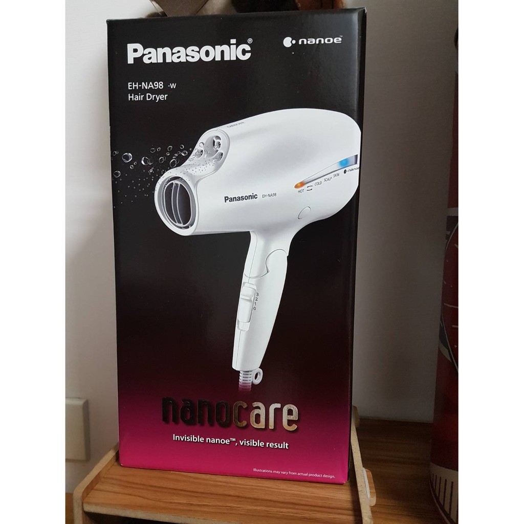 (尾牙抽到/全新品) 國際牌Panasonic奈米水離子吹風機EH-NA98/白 | 蝦皮購物