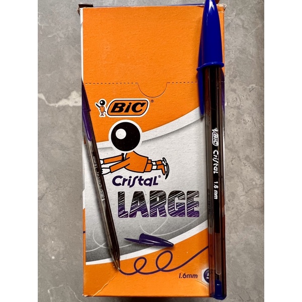 Bic Round Stic M 美國第一經典原子筆 Bic cristal xtra bold/original法國製 | 蝦皮購物