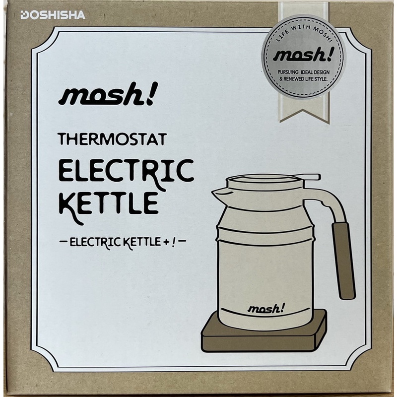 日本mosh! 溫控電水壺 M-EK1 IV 象牙白色 全新公司貨 | 蝦皮購物