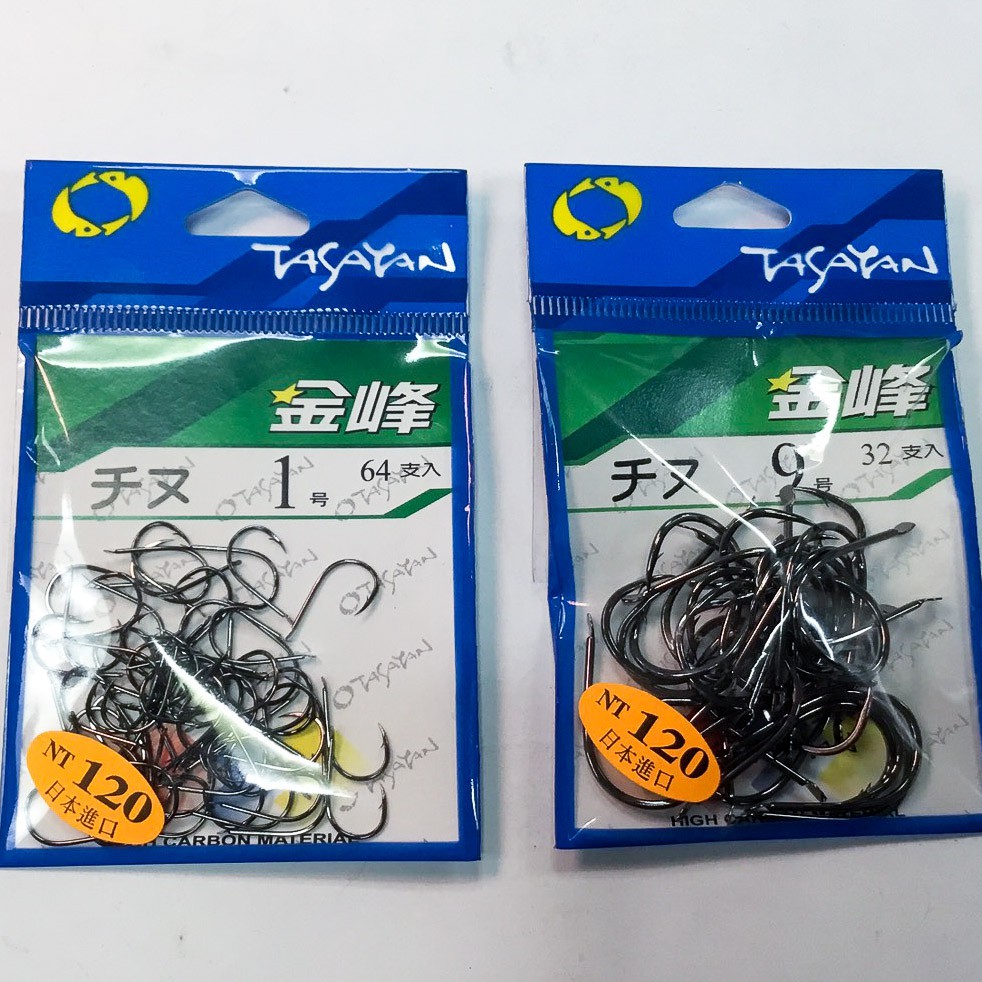三峽東區釣具 TASAYAN 大三洋 金峰チヌ鈎子 適用：溪池 海釣 規格：1號～9號 | 蝦皮購物