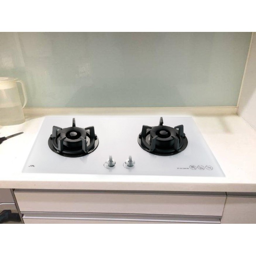 《金來買生活館》喜特麗 JT-GC209AW 歐化檯面式 強化玻璃 瓦斯爐 檯面爐 白色 | 蝦皮購物
