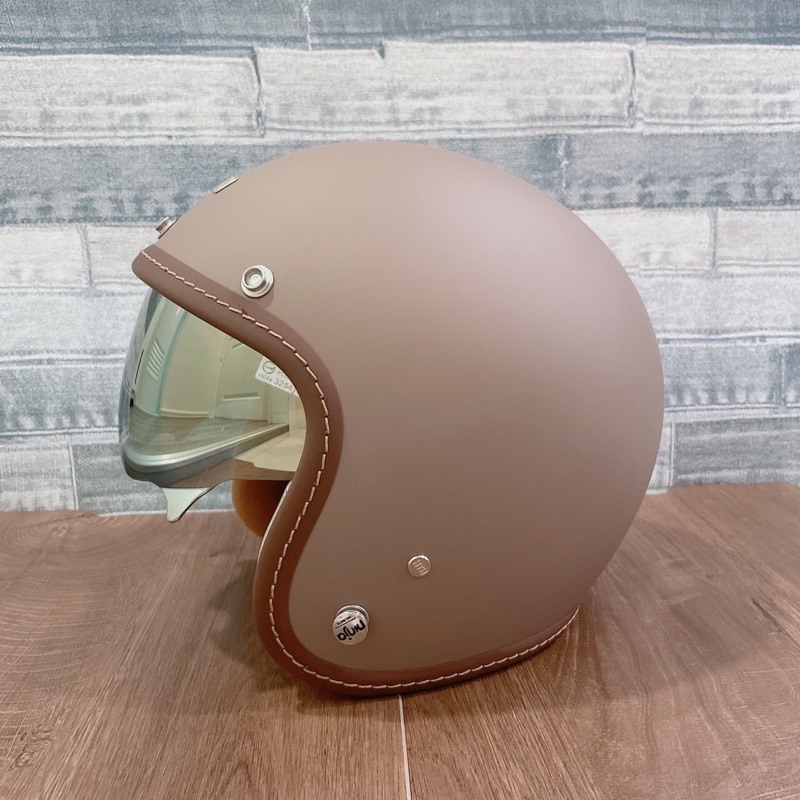 微町♥️安全帽 Ninja 醺砂 騎士帽 涼感內襯 內墨鏡 806 806A 消光 內藏鏡片 素色 素面 | 蝦皮購物