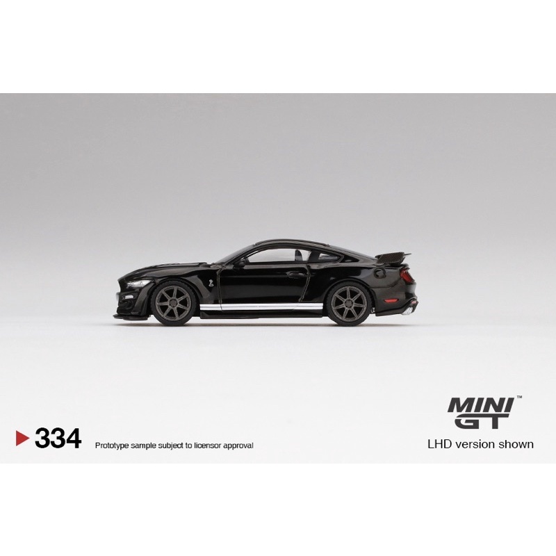 Mini GT 1/64 #334 Ford Mustang Shelby GT500 Shadow Black | 蝦皮購物