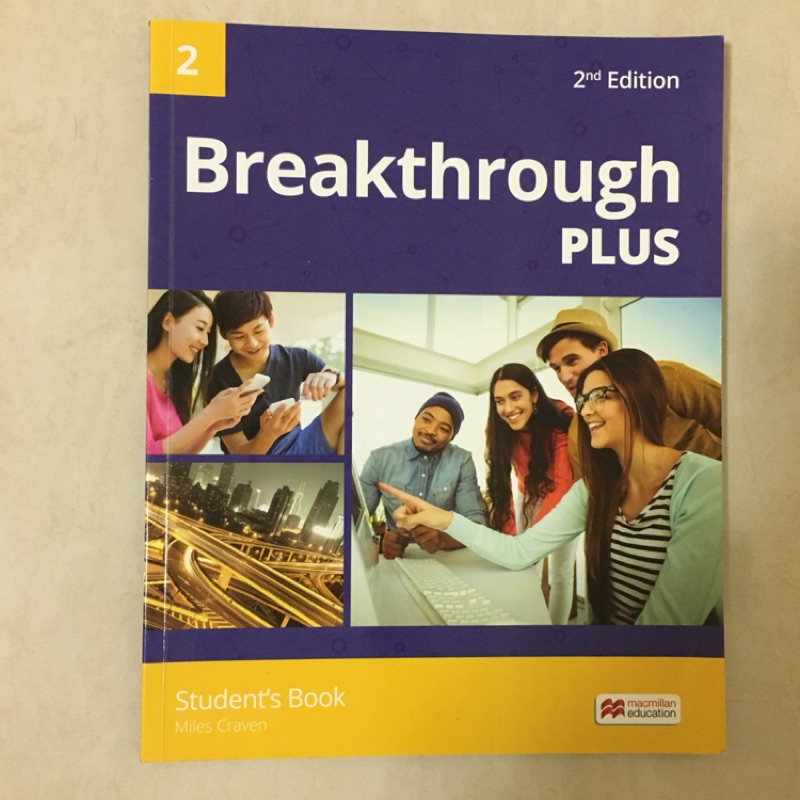 英文書Breakthrough PLUS 2 Miles Craven第二版 學生版 Student’s Book | 蝦皮購物