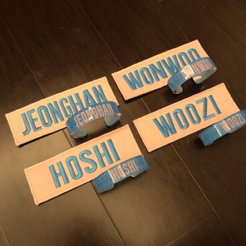 SEVENTEEN DIAMOND EDGE ♡ 手環 布章 2017日本演唱會 淨漢 順榮 Hoshi 圓佑 知勳 | 蝦皮購物