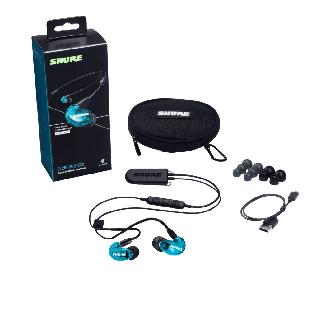 [PTT] Shure SE215 BT (藍色) | 蝦皮購物