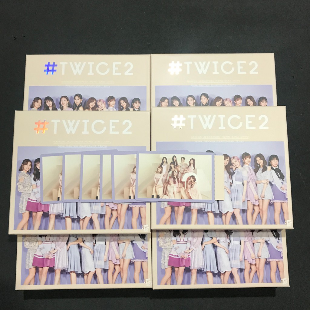 [現貨][拆售]TWICE 日專 精選2輯 '#TWICE2' 初回限定盤A 空專 小卡 | 蝦皮購物