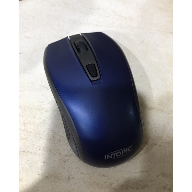 INTOPIC 廣鼎 2.4GHz飛碟無線滑鼠光學鼠(MSW-726) | 蝦皮購物