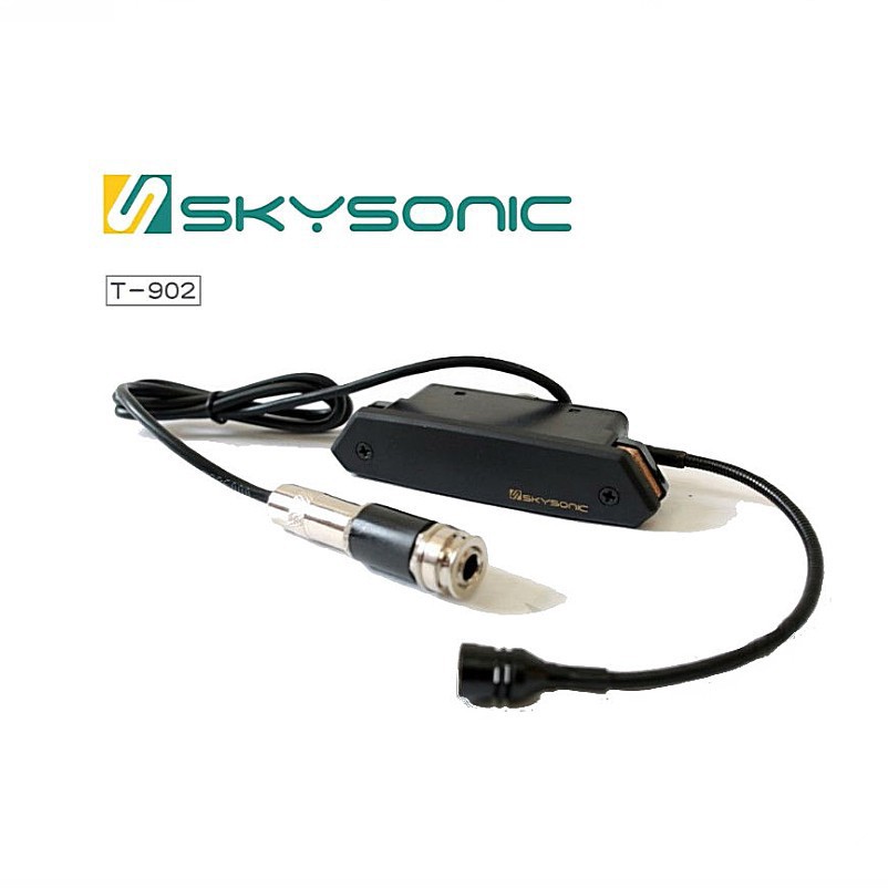 SkySonic 】木吉他音孔拾音器 T902 雙系統 雙線圈+麥克風拾音器 | 蝦皮購物