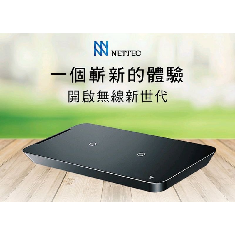 NETTEC QI雙線充電盤無線充電盤Wireless Charger 無線快充 樂酷時 | 蝦皮購物