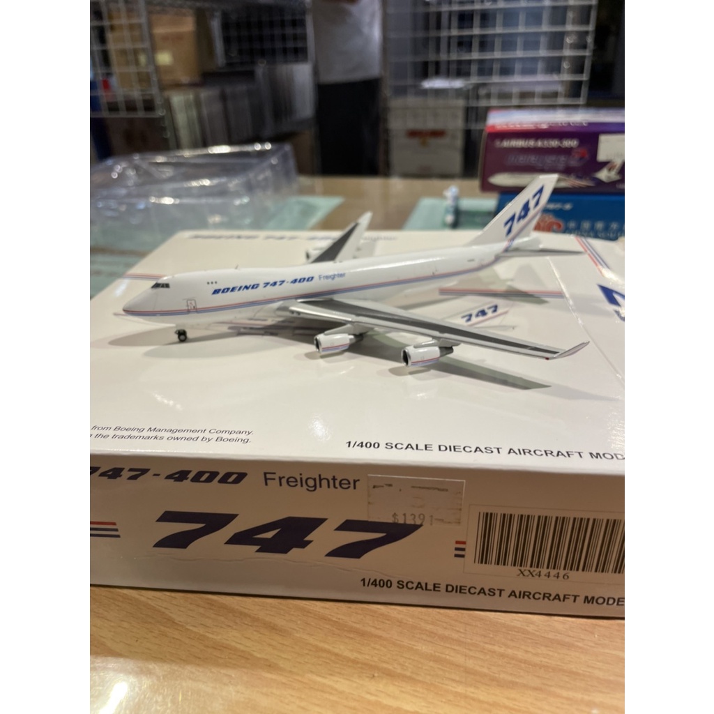 [RBF] 即將絕版! JC 全金屬 1/400 波音原廠 747-400F N6005C XX4446 | 蝦皮購物
