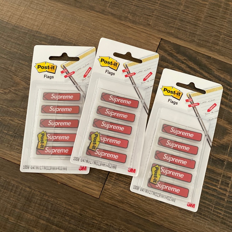 現貨Supreme Post-it Flags 3M 三個 | 蝦皮購物