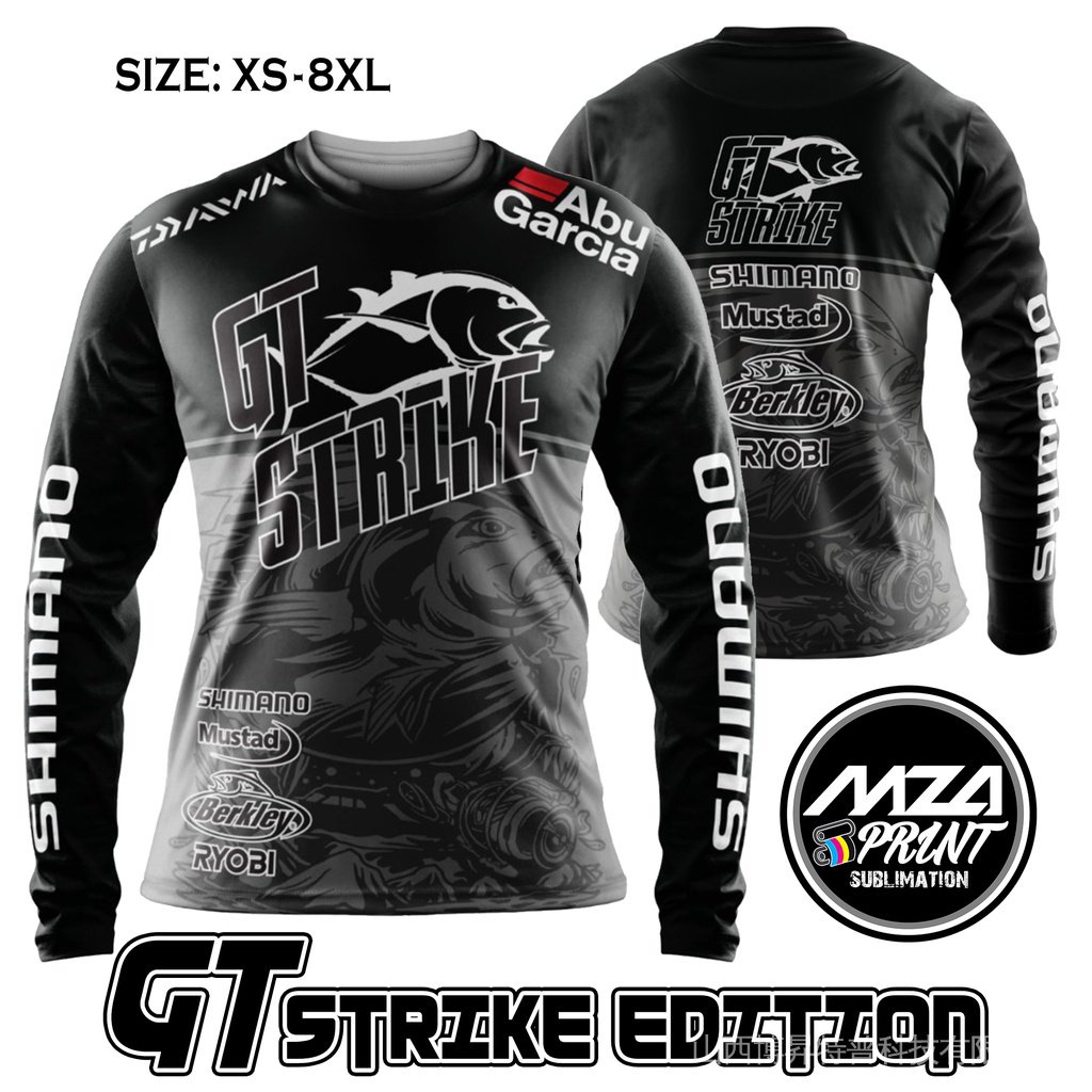 Strike gt edition 釣魚澤西昇華 |衣服抗紫外線速乾魚類| {\ Pos (190,230)} {\ P | 蝦皮購物