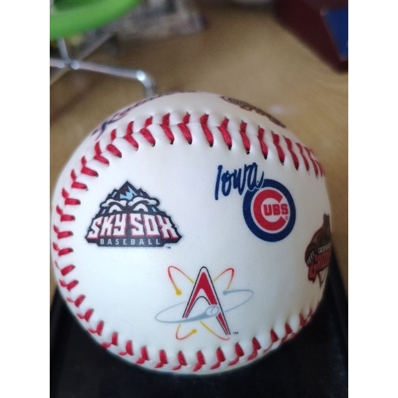 MLB 3A 太平洋聯盟球隊 logo紀念球 | 蝦皮購物