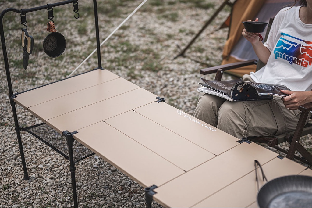 荒野 戰術積木桌 WILDER CHIEF 組合桌 拼接桌 輕量桌 露營桌 附收納袋 露營 | 蝦皮購物