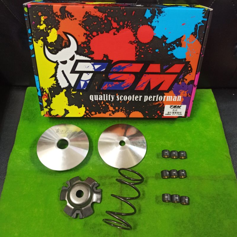 TSM 怪獸工廠 彪虎 前組 改裝盤 怪獸盤 前驅動 前組 彪虎 125 彪虎150 水冷G 傳動 前組 前普利 改裝 | 蝦皮購物