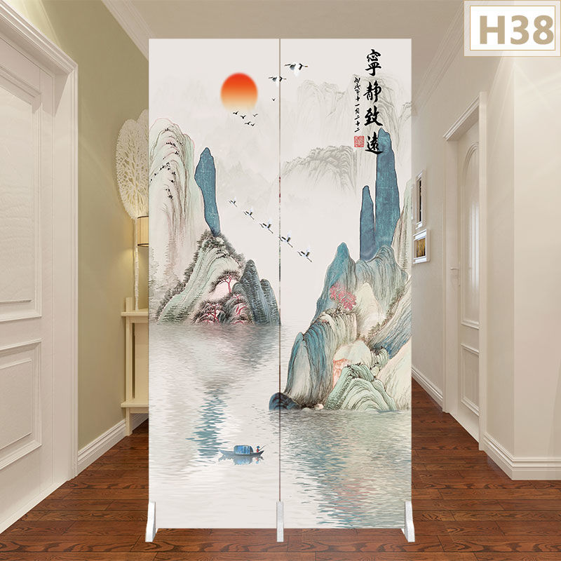 屏風2扇裝+送底座 歐式屏風 屏風隔斷 簡約屏風隔斷屏風 隔間板客廳富貴金屏風摺疊屏風 屏風隔間工業風屏 | 蝦皮購物