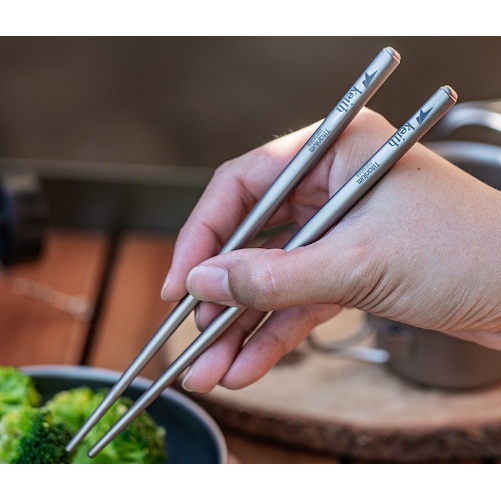 【豪野家HOYAKA戶外】Keith 鎧斯純鈦筷輕量環保方筷子-19cm / Ti5625 純鈦筷子 環保筷 登山露營 | 蝦皮購物