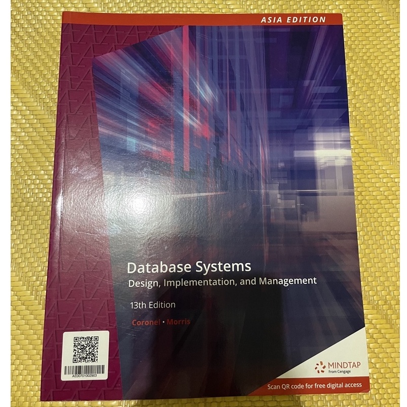 database systems 13th Edition 資料庫管理 原文書 教科書 | 蝦皮購物 database systems 13th Edition 資料庫管理 原文書 教科書 | 蝦皮購物