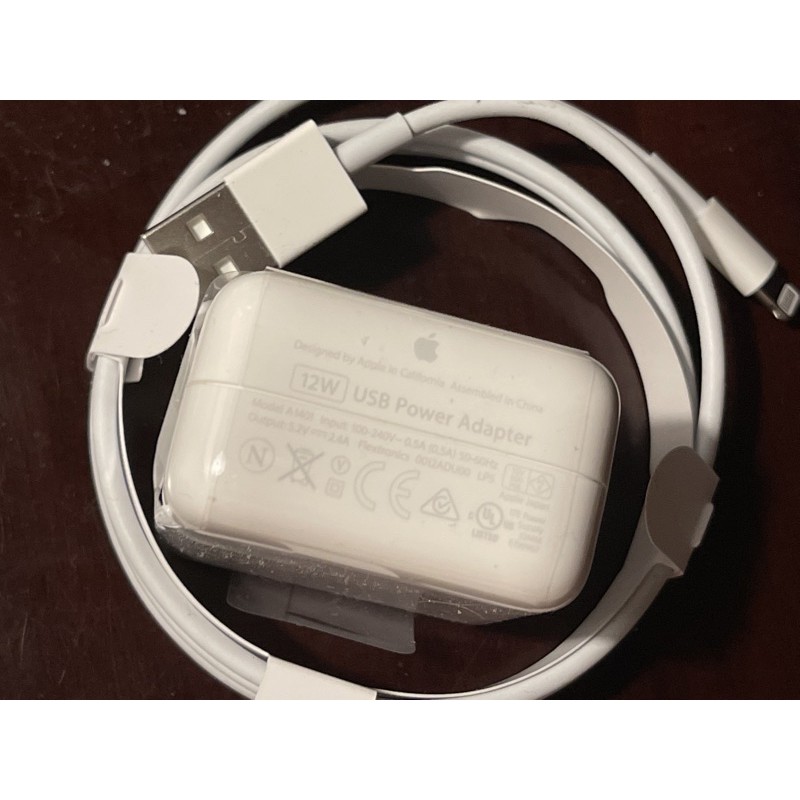 apple lighting cable 加12w充電器 | 蝦皮購物