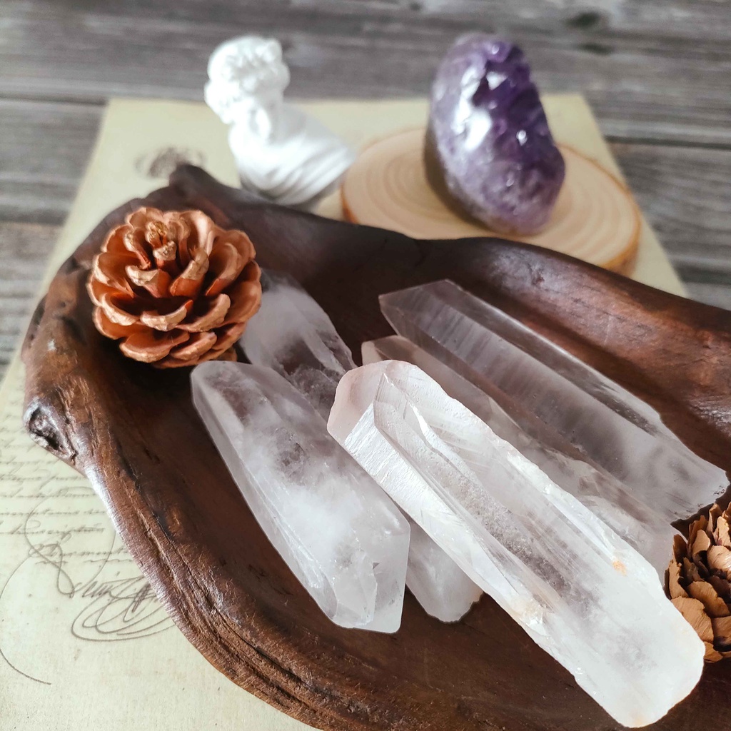 [硯嵐水晶 YL Crystal]雷姆利亞水晶 Lemuria 上帝指紋 提高靈修層次 | 蝦皮購物