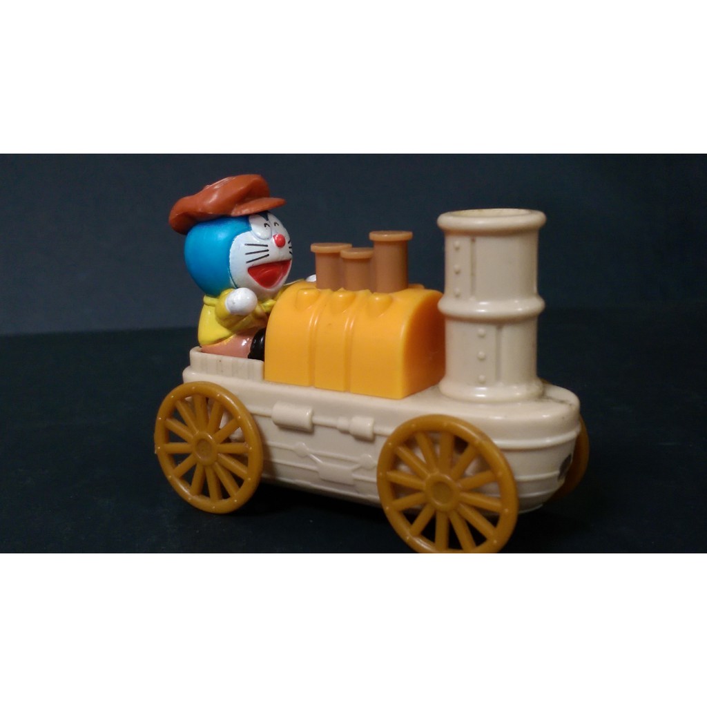 D-12 現狀品 ： STEAM TRAIN DORAEMON 哆啦A夢 小叮噹 發光蒸汽火車 天富玩具店 | 蝦皮購物