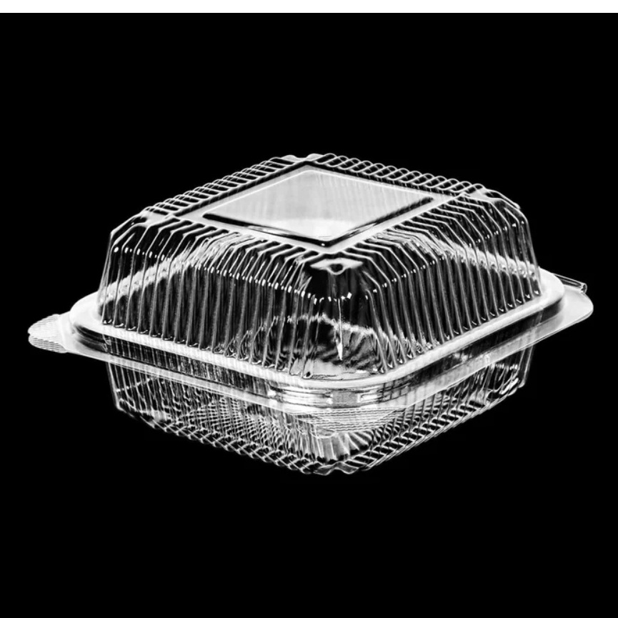 翊澄 OPS塑膠 自扣 漢堡盒 112*115*70㎜ SD-019 L019 (20入) (100入) 塑膠 自扣盒 | 蝦皮購物