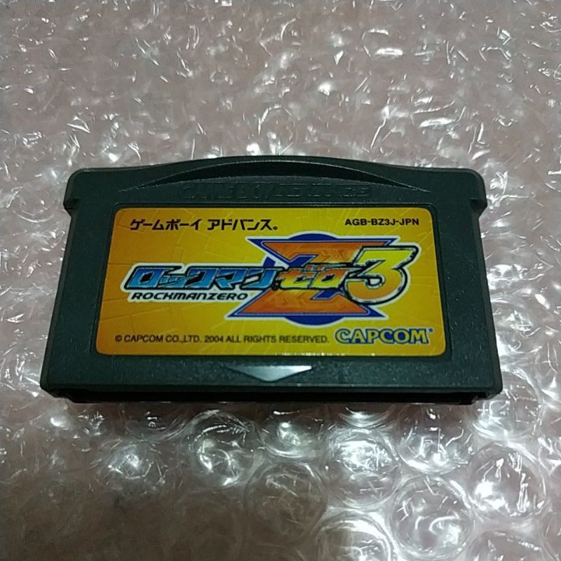 裸卡日版~~ GBA 洛克人 zero 3 GBA SP GBM NDSL 日規主機適用 | 蝦皮購物