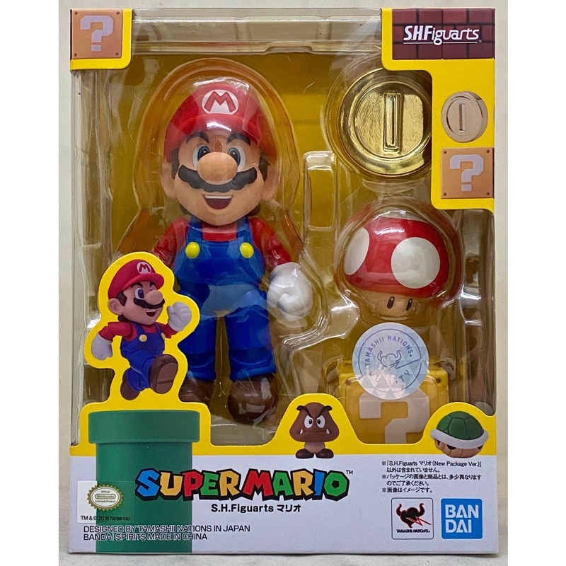《BANDAI SHF》日本超級瑪莉歐super Mario | 蝦皮購物