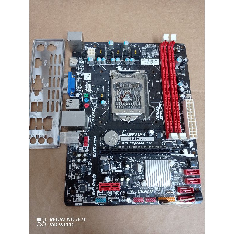 Mobo H61 BIOSTAR Lga 插座 1155 ddr3 車載 vga | 蝦皮購物
