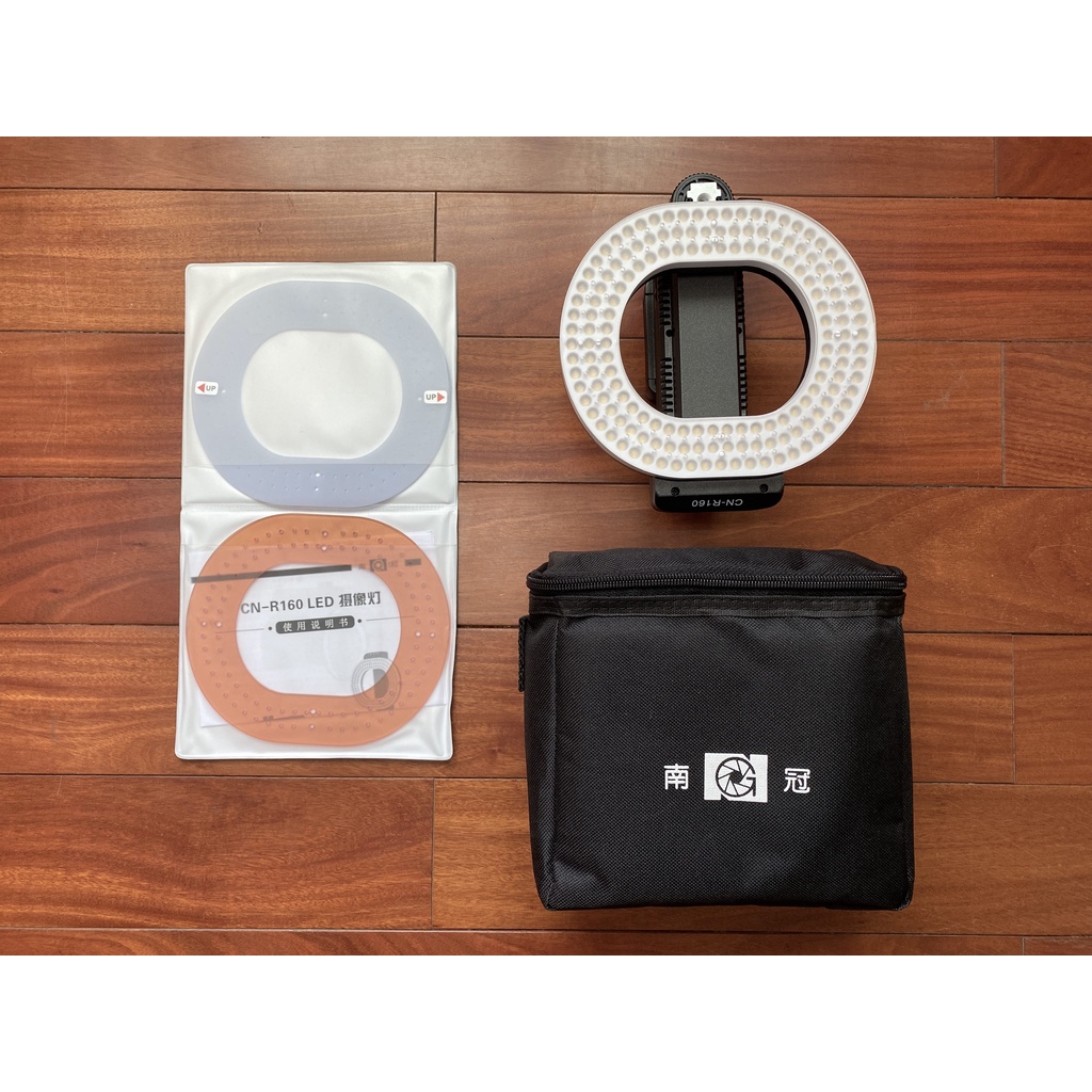 【全新】LED單眼環燈CN-R160 可動式.直播 南冠NANGUANG | 蝦皮購物