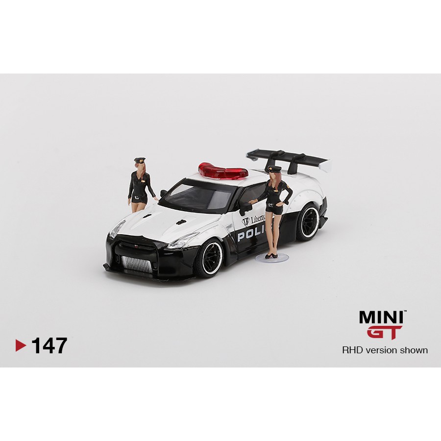 【模例】Mini GT 1/64 LB★WORKS Nissan GT-R (R35) LB★WORKS Police | 蝦皮購物