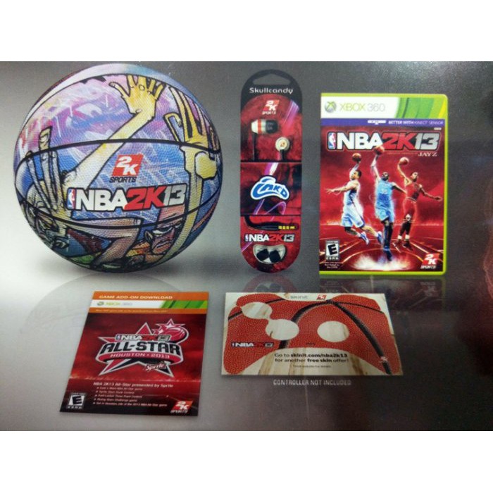 XBOX360 NBA 2K13 王朝版 限定版 (附籃球) 全新未拆 | 蝦皮購物