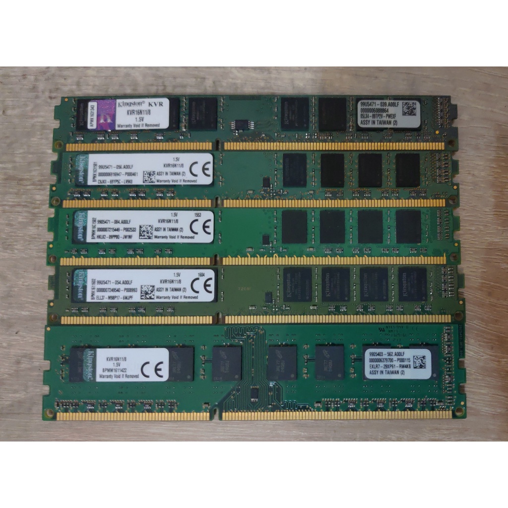 Kingston 金士頓 DDR3 1600 8G RAM 記憶體 8GB KVR16N11/8 | 蝦皮購物