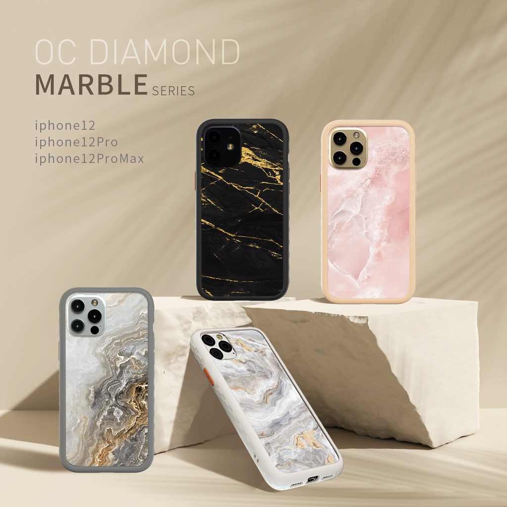 【客訂商品】i13全系列 OVERDIGI 大理石OC Diamond鑽石框背板 | 蝦皮購物