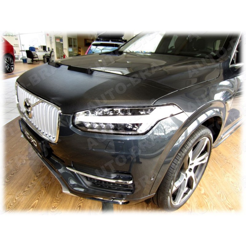 德國原裝進口 VOLVO XC90 專用鬼面罩 引擎蓋護罩 carbon碳纖維紋路 | 蝦皮購物