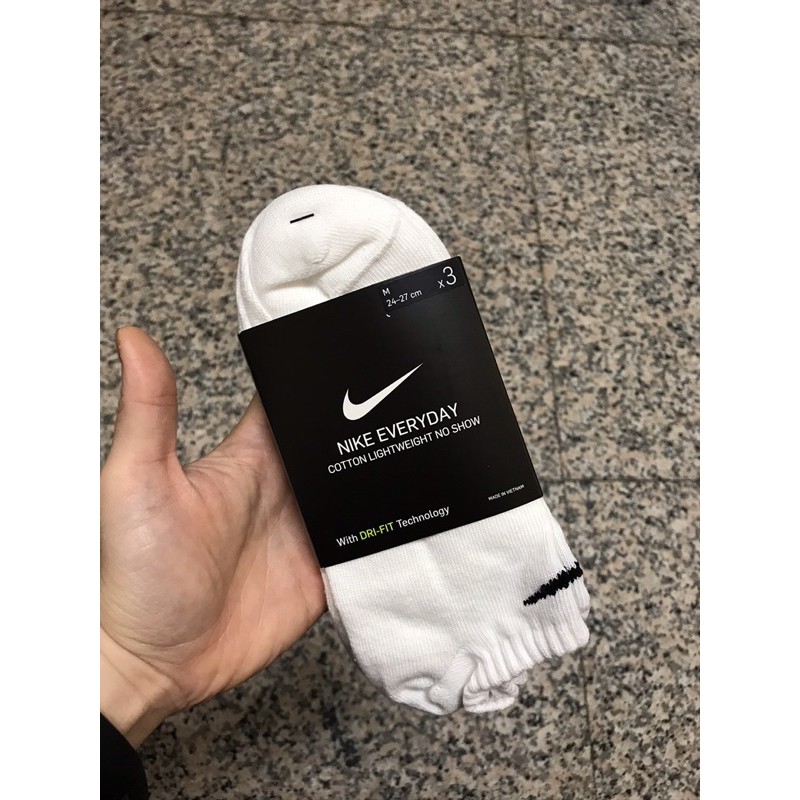 NIKE 奈克 短襪 襪子 白色 三入 SX7678-100 | 蝦皮購物