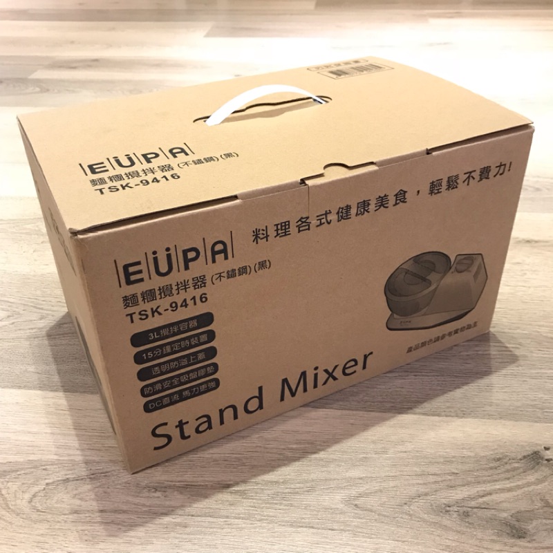 全新未使用 EUPA 麵團攪拌器 不鏽鋼 黑 TSK-9416 | 蝦皮購物