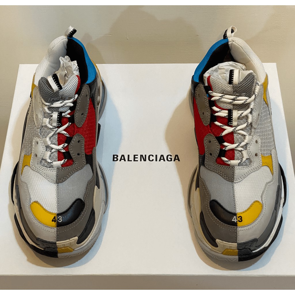 BALENCIAGA巴黎世家 tripleS 拼接款 《8成新 穿過幾次》 正貨 歐規43 | 蝦皮購物