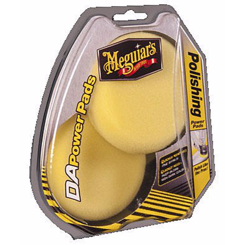 【易油網】Meguiars G3508 DA Polishing Power Pads DA專用拋光海棉 兩入 | 蝦皮購物