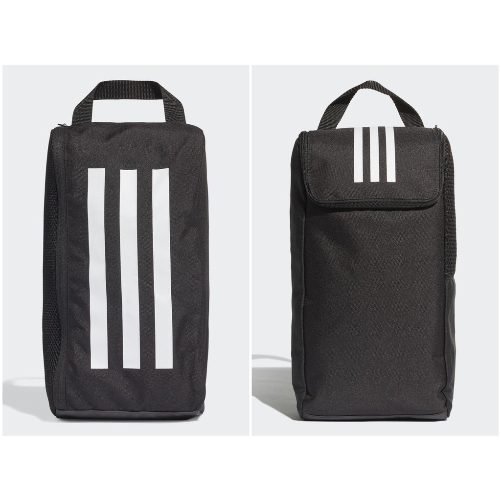 Adidas 愛迪達 鞋袋 手提鞋袋 鞋子收納袋 運動配件 旅行收納 防潑水 輕量 便利 黑 HT4753 | 蝦皮購物