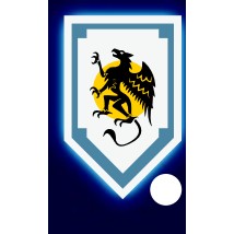 【積木樂園】樂高 LEGO 70373 NEXO KNIGHTS 系列 - 未來騎士盾牌 Wave2 | 蝦皮購物