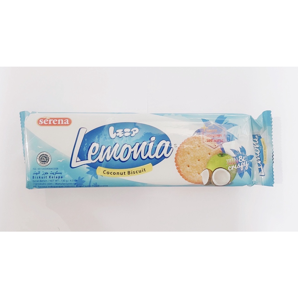 SERENA LEMONIA COCONUT BISCUIT 喜年來椰子餅乾 | 蝦皮購物