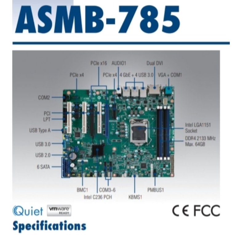 研華主機板 ASMB-785G4-00A1E 二手 有保固 | 蝦皮購物